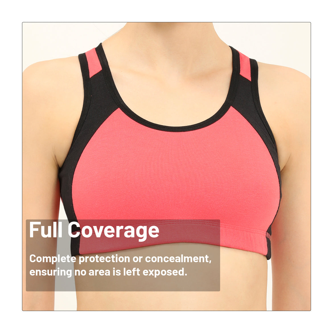 Envie Padded Non-Wired Full Coverage Sports Bra